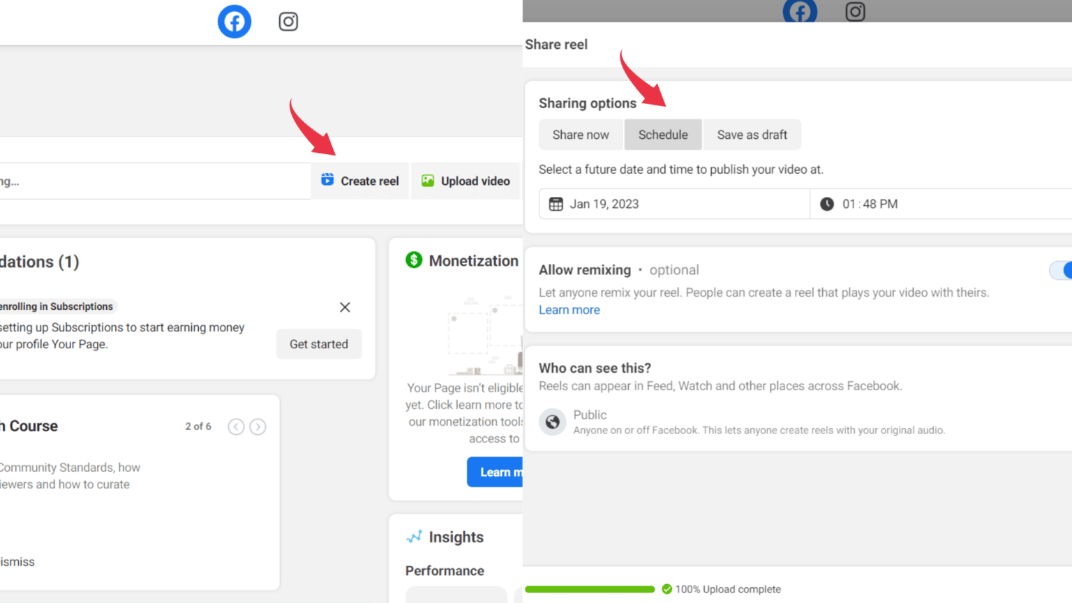 How to schedule Facebook posts - SocialBee