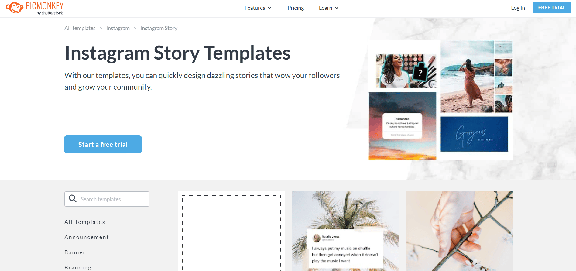 Free Instagram Story Templates & How to Create Your Own - SocialBee
