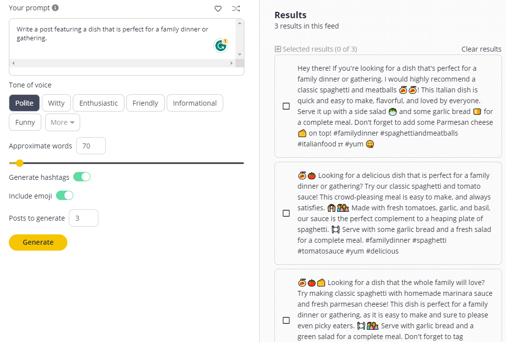 1000+ AI & ChatGPT Prompts for Social Media Post Generation - SocialBee