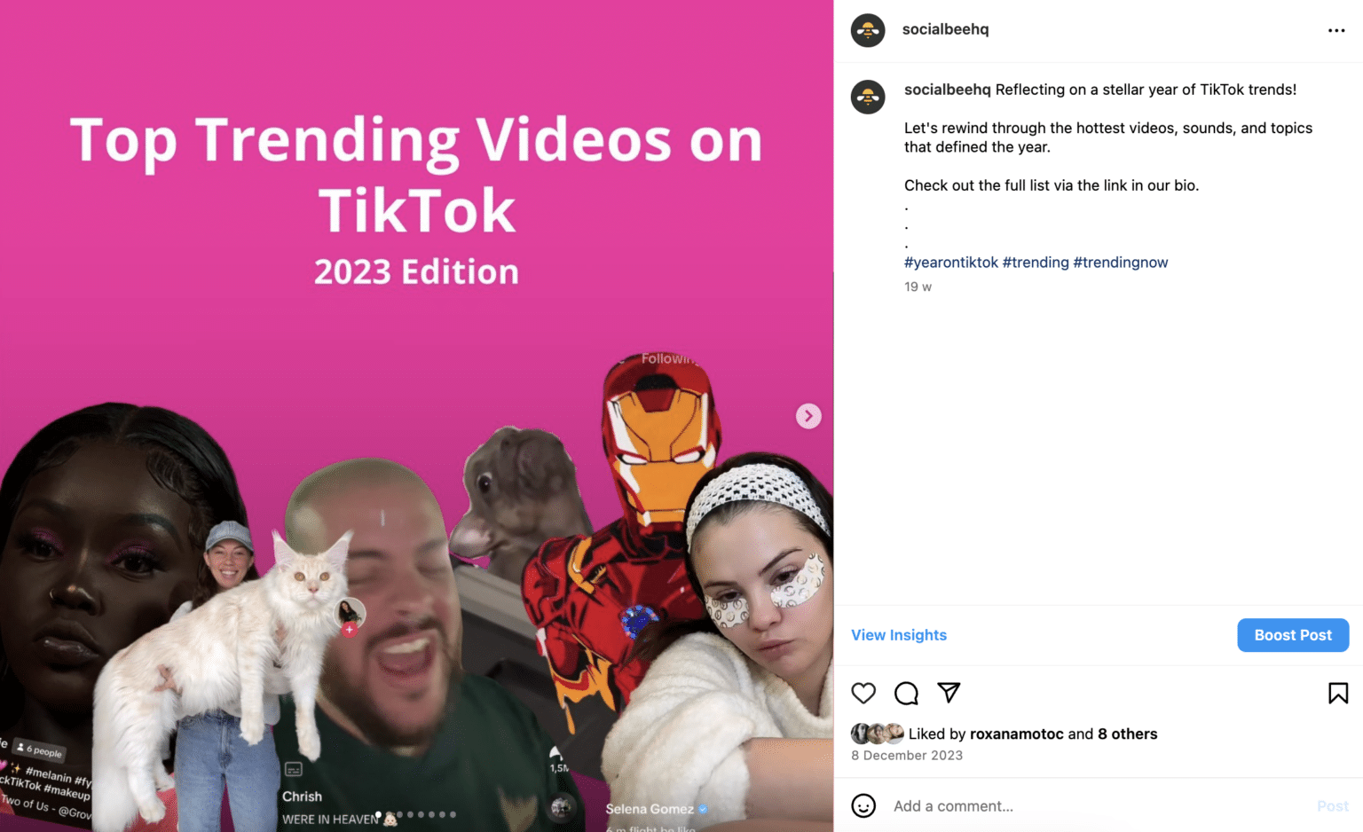 What is a Caption? Social Media Marketing Definitions - SocialBee