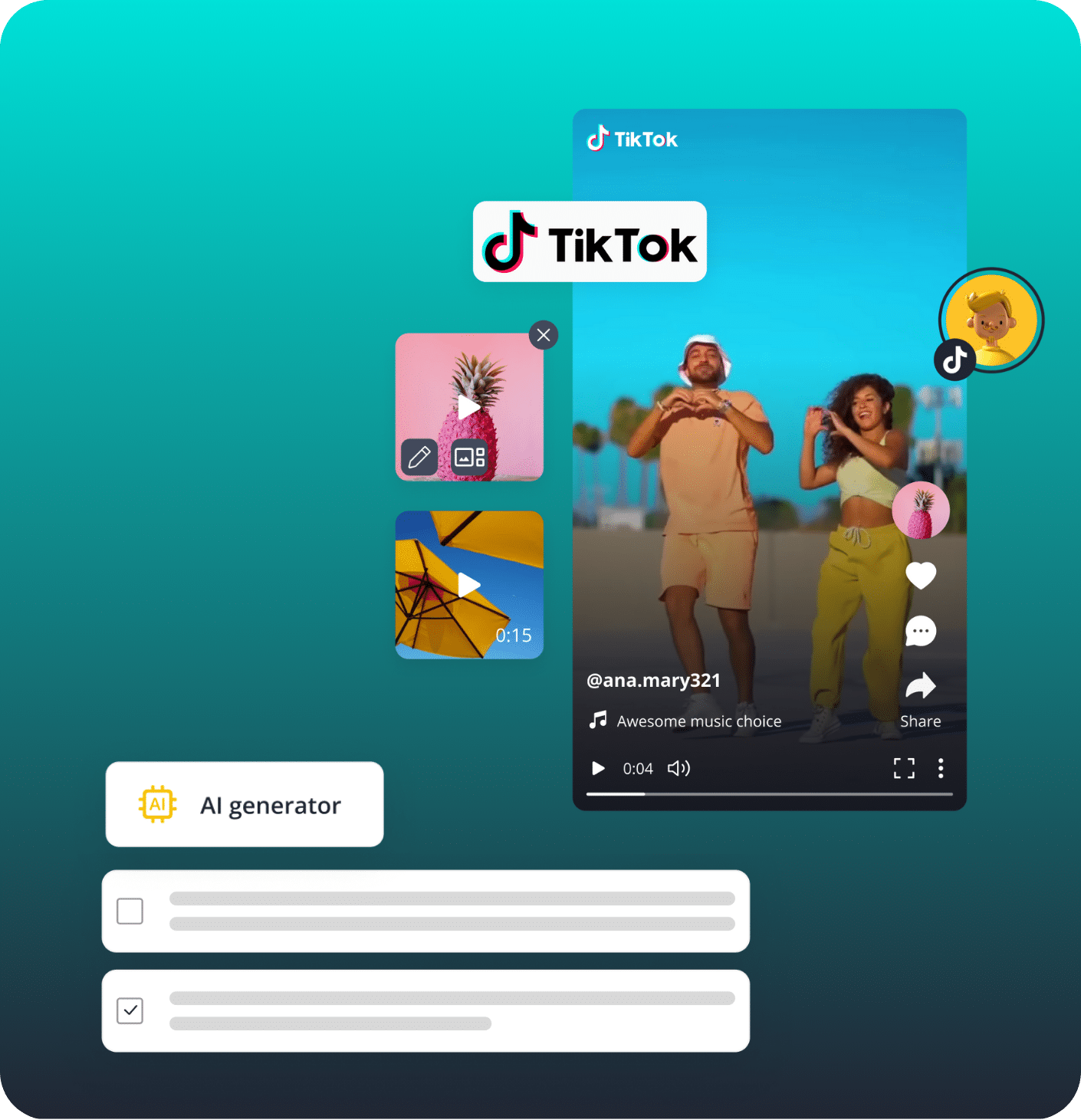 FREE AI TikTok Caption Generator - SocialBee