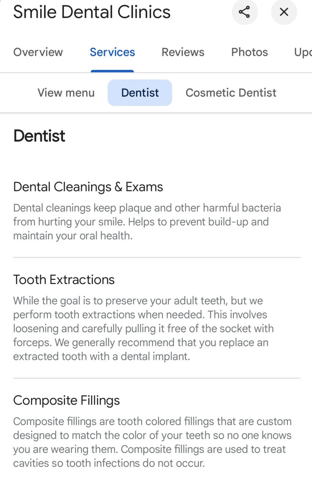 Google Business Profile examples to follow - SocialBee