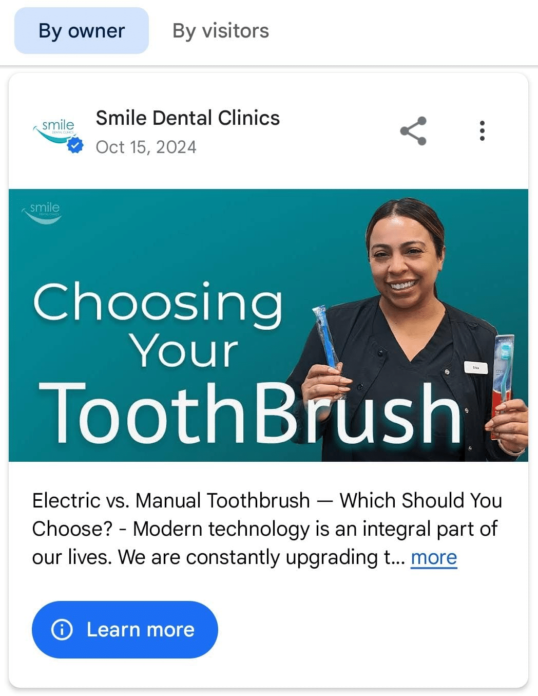 Google Business Profile examples to follow - SocialBee