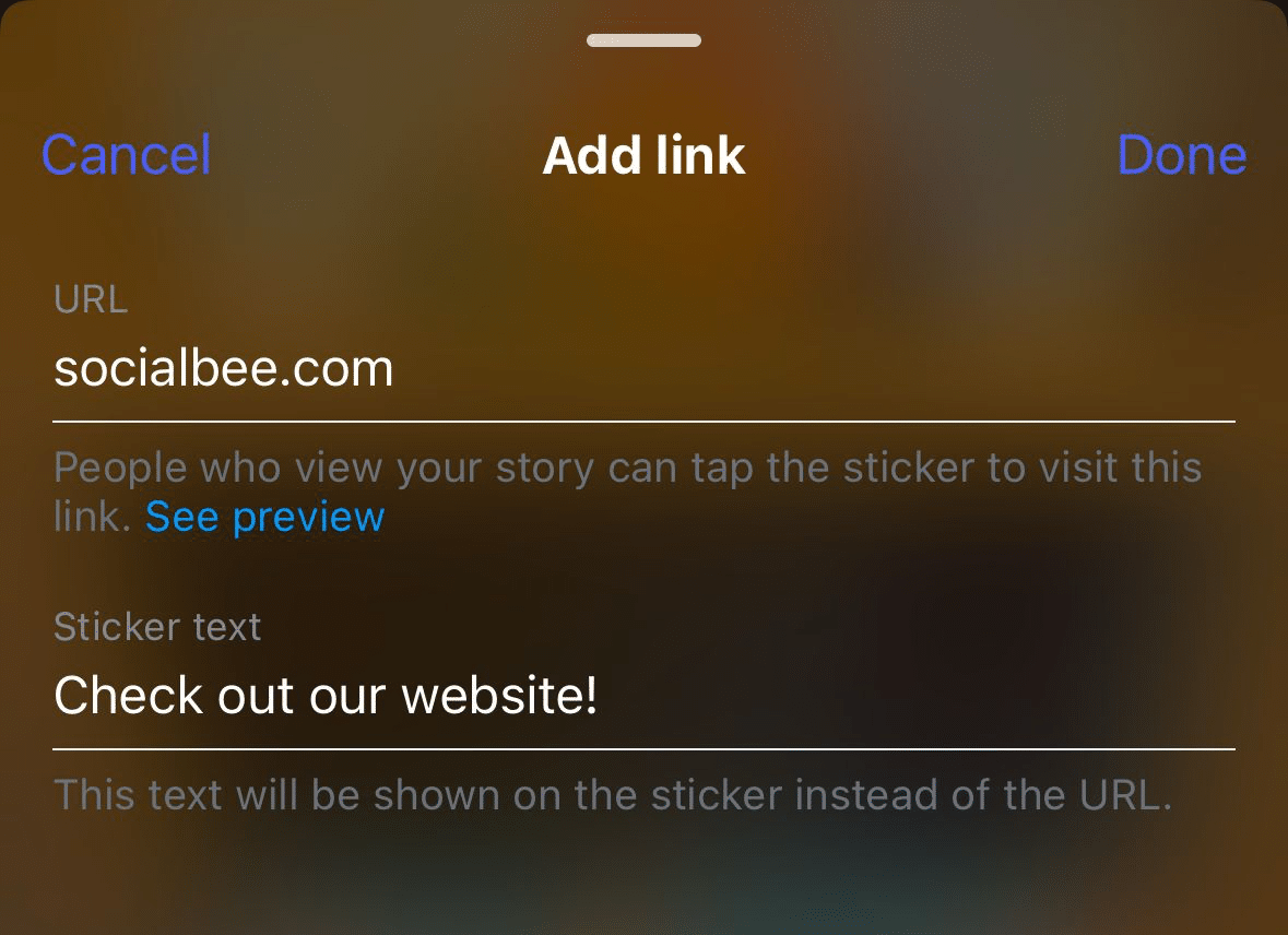 How to add a link to your Instagram Story: Best practices - SocialBee