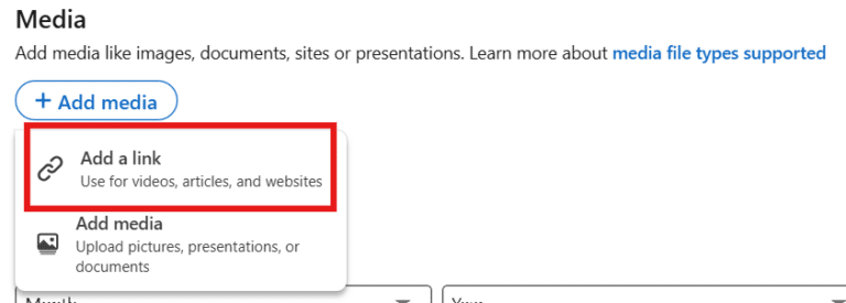 How to add projects to LinkedIn: Showcase your best work - SocialBee