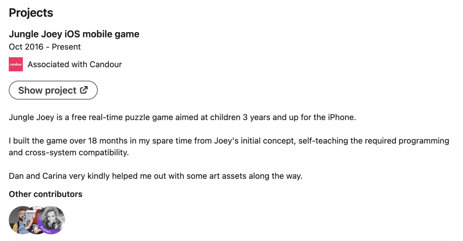 How to add projects to LinkedIn: Showcase your best work - SocialBee