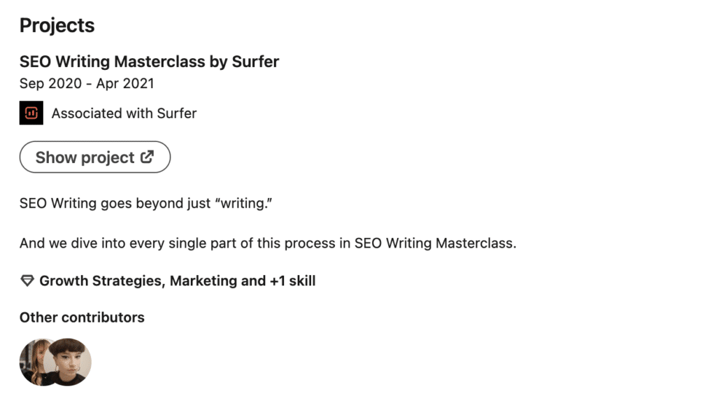 How to add projects to LinkedIn: Showcase your best work - SocialBee