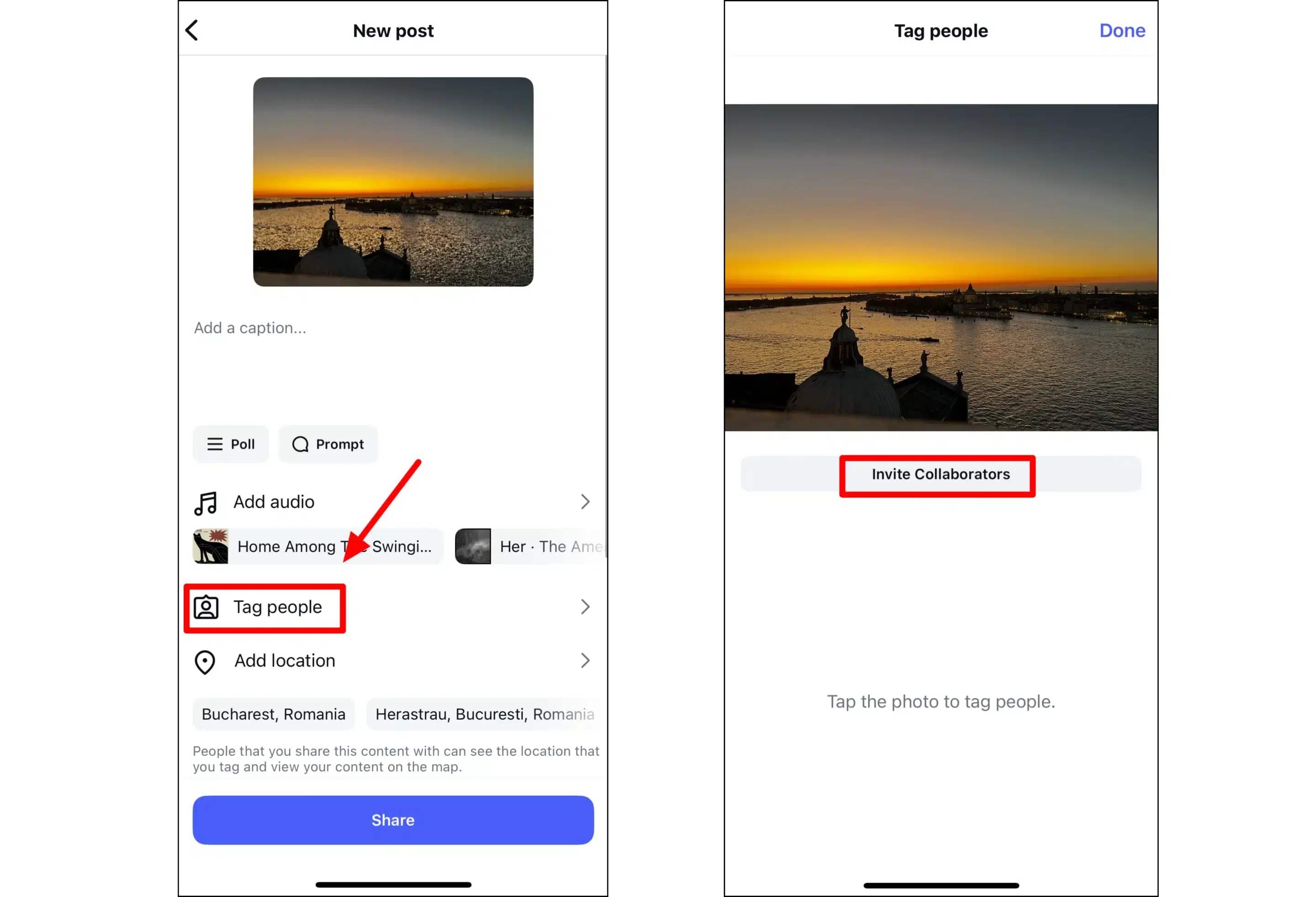 How to schedule a collab post on Instagram - SocialBee